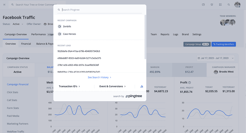 Pingtree - Ad Management